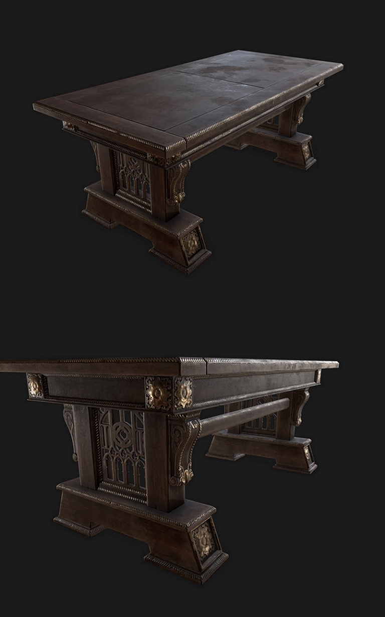 Desire FX 3d models | Alchemist Table – 3D Model