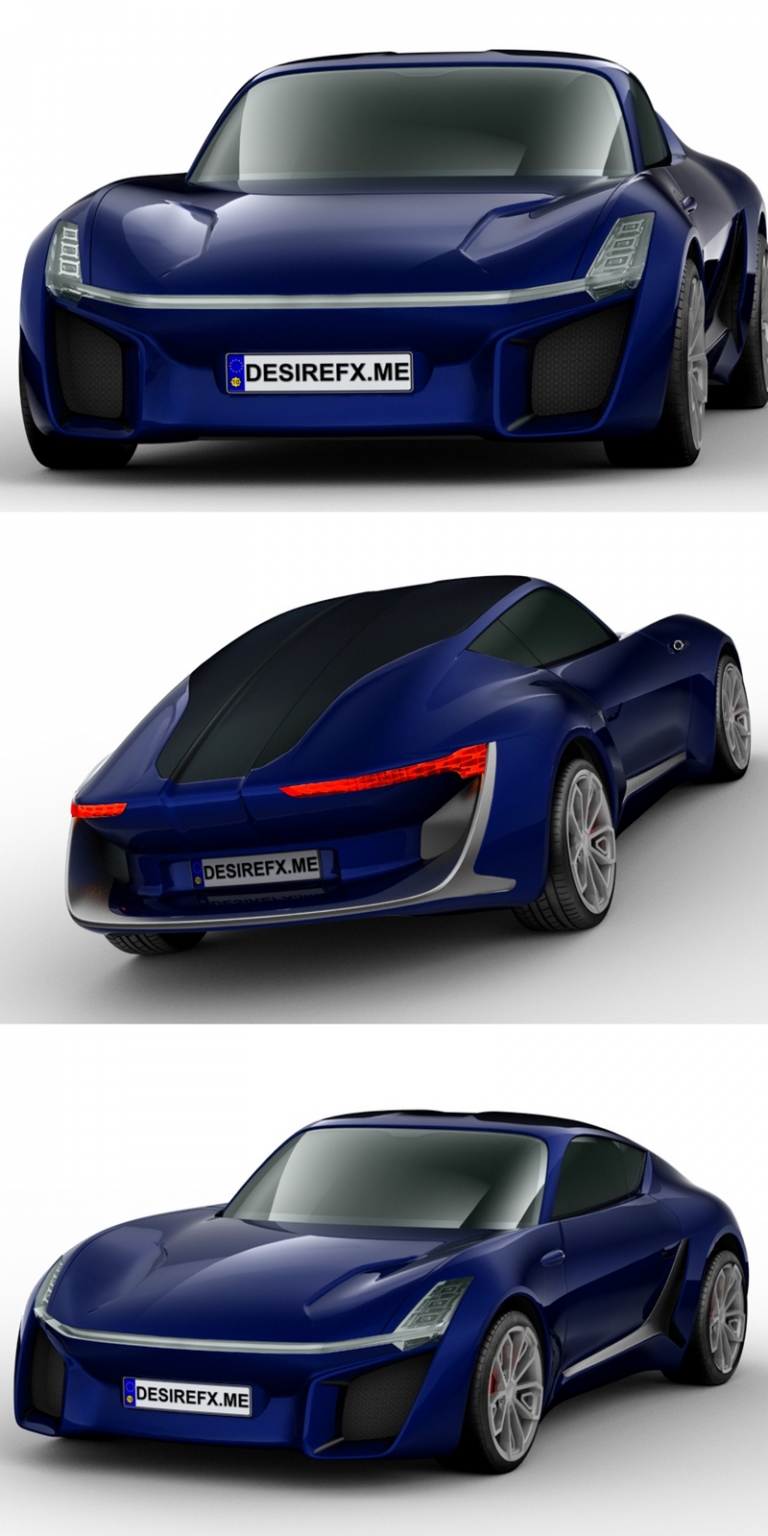 Desire FX 3d models | Xtaon – Substance Painter Contest Car Concept ...
