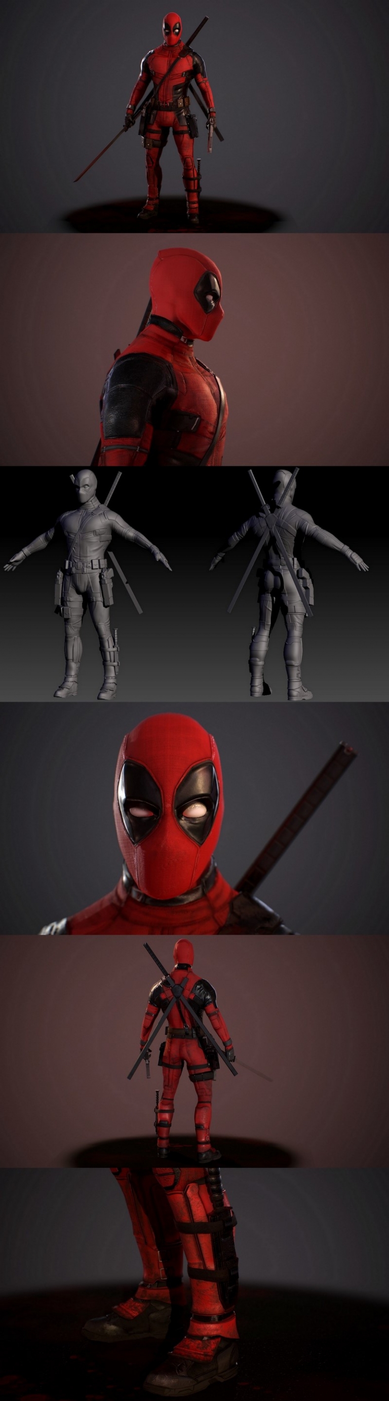 Desire FX 3d models | Deadpool – Comix Character 3D Model
