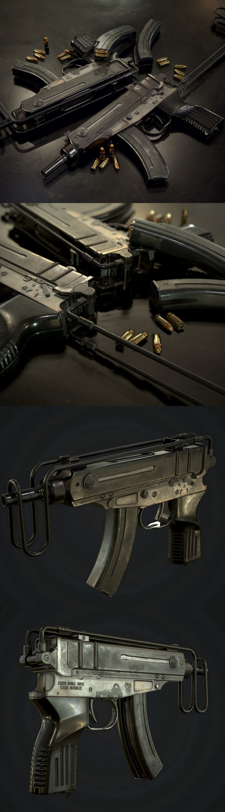 Desire FX 3d models | Scorpion SMG – 3D Model