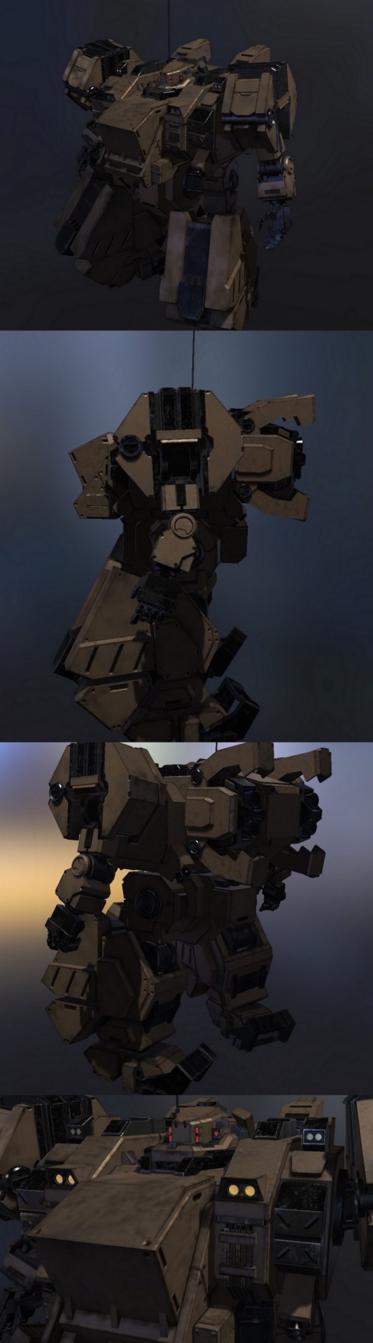 Desire FX 3d models | Original Mecha Bot Concept – 3D Model