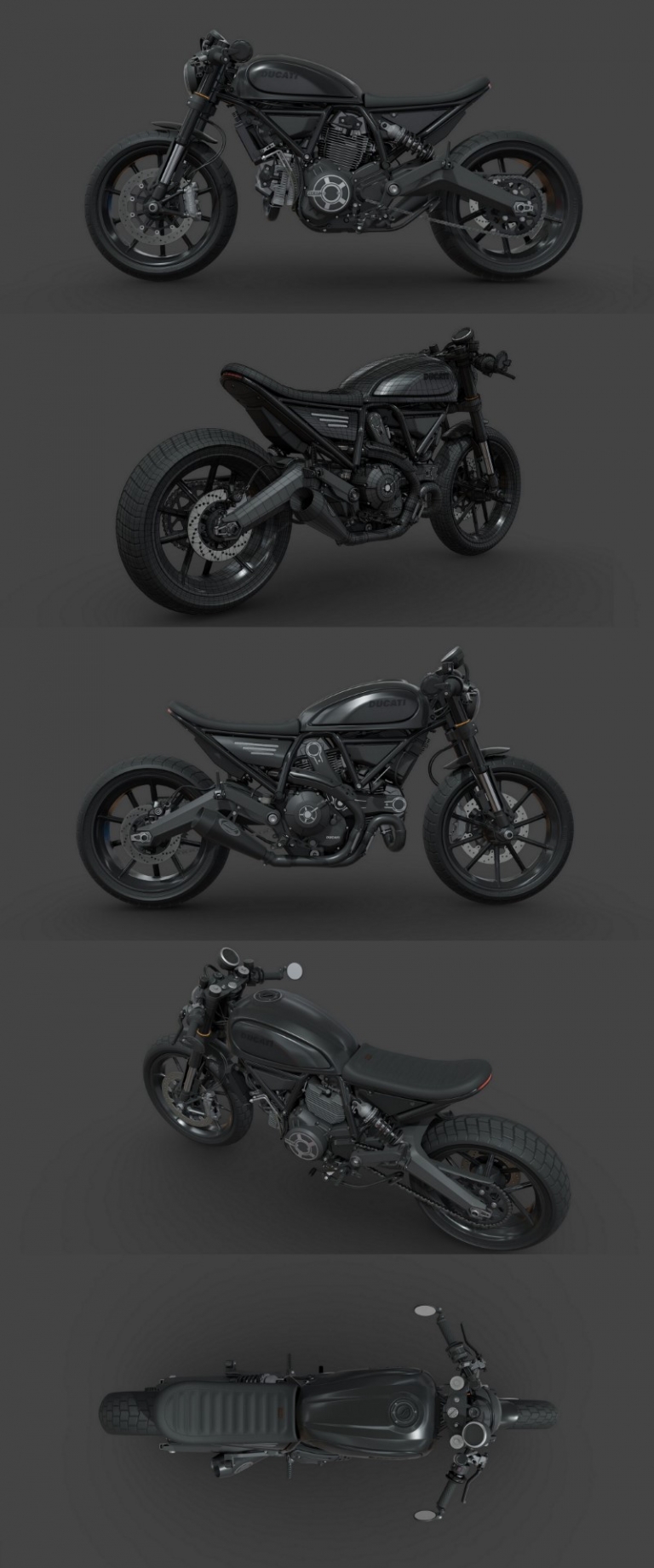 Desire FX 3d models | Ducati Scrambler by ZeusCustom – 3D Model