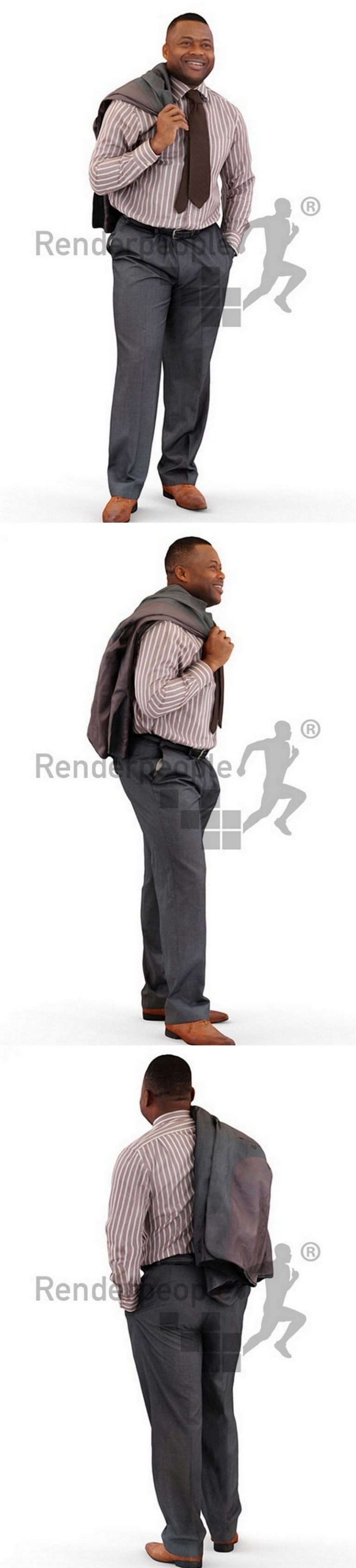 Desire FX 3d models | Ray Posed 004 Render People