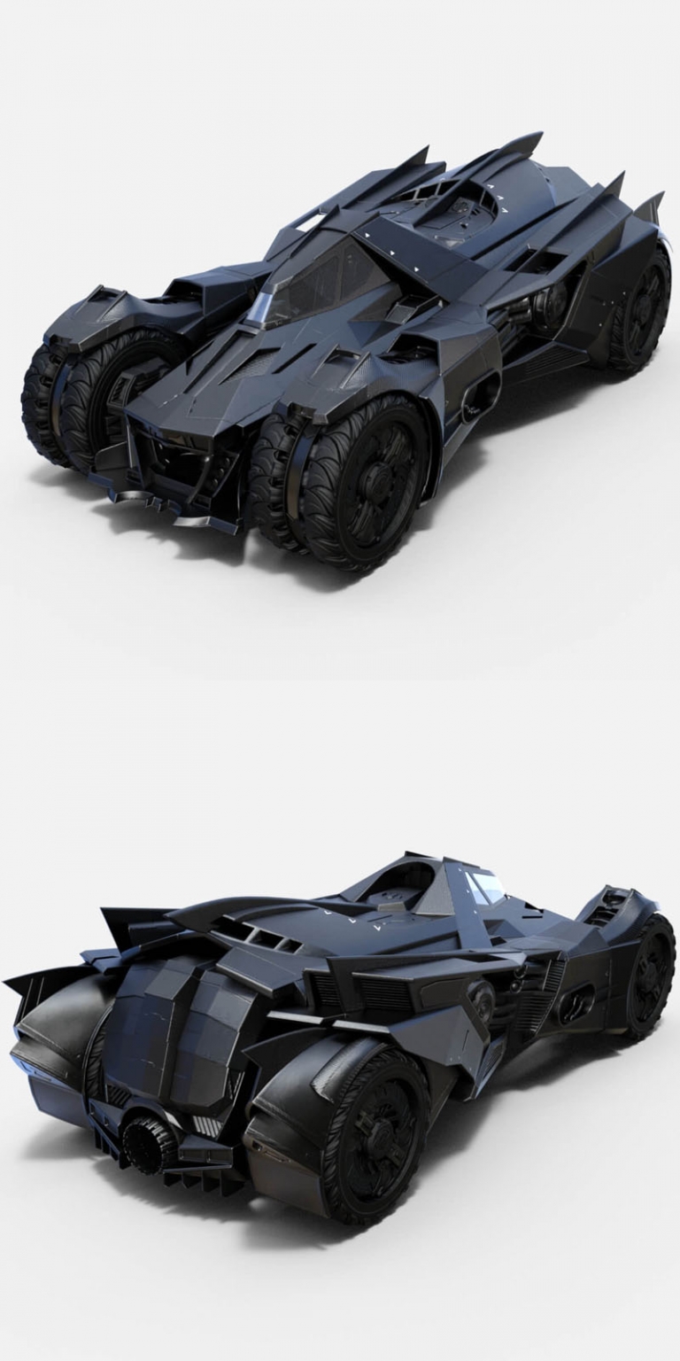 Desire FX 3d models | Arkham Knight Batmobile