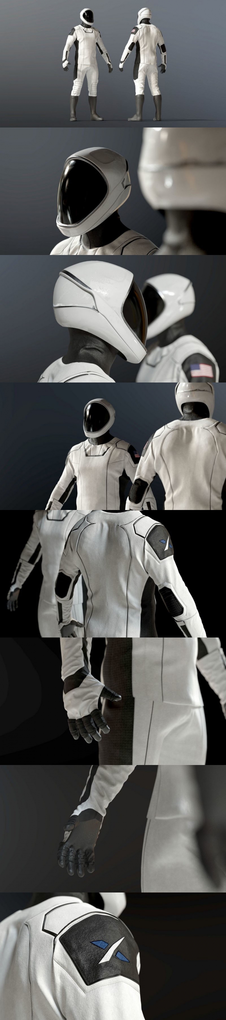 Desire FX 3d models | SPACESUIT SpaceX Dragon Starman