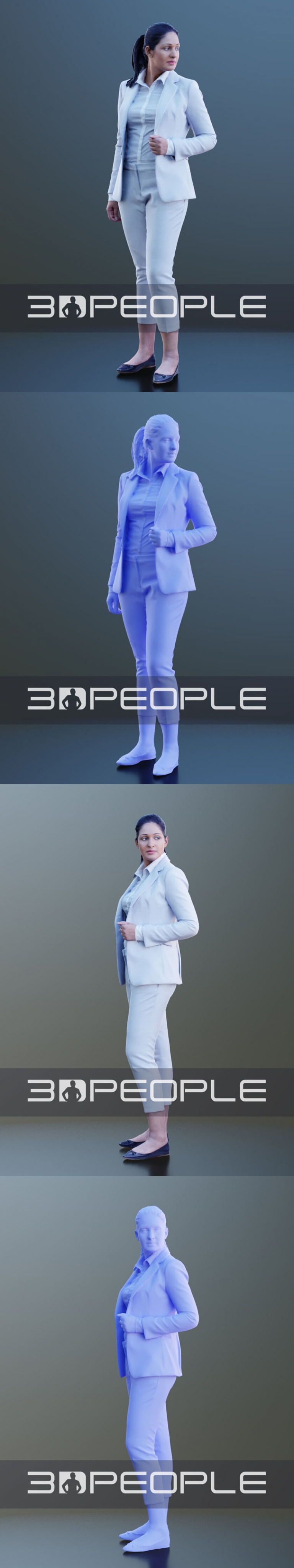 Desire FX 3d models | Amaya 10004 – Business Woman – 3D People