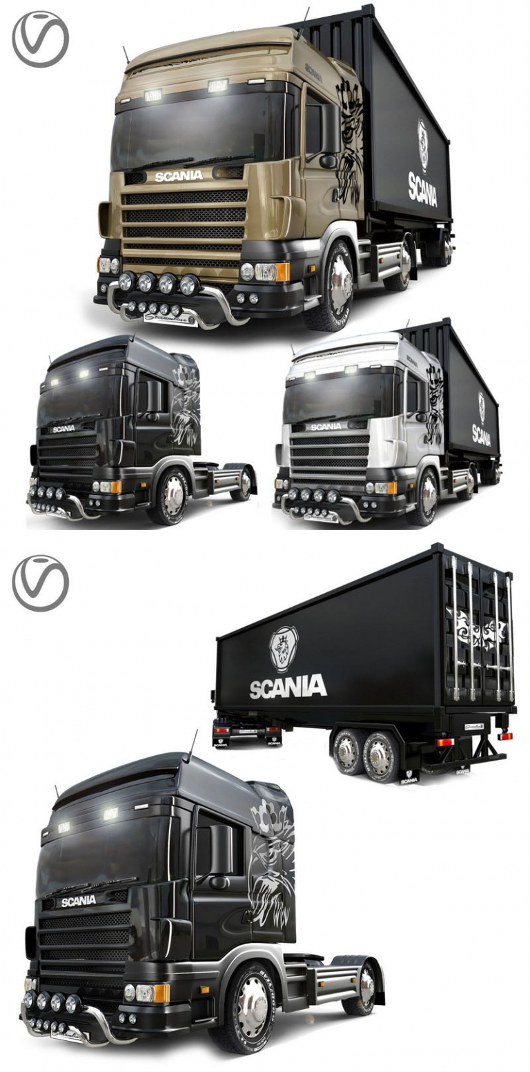 Desire FX 3d models | Scania 3D Model