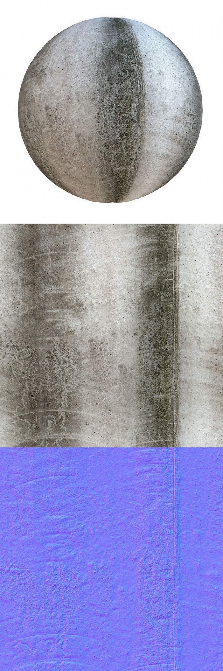 Desire FX 3d models | Concrete Panel PBR Texture 01