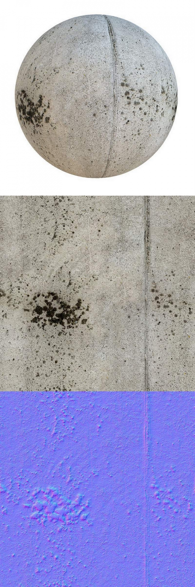 Desire FX 3d models | Concrete Panel PBR Texture 02