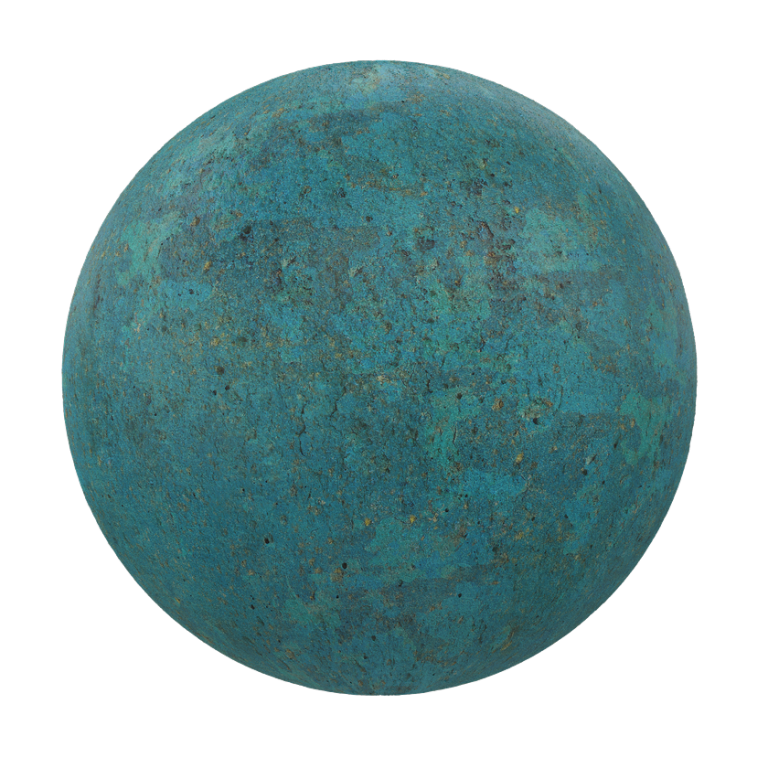 Desire FX 3d models | Blue concrete 05 PBR Texture