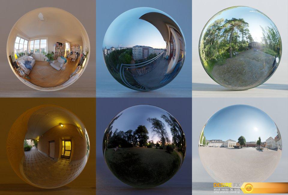 Desire FX 3d models | Gumroad – HDRI Collection – Six Shades of Swedish ...