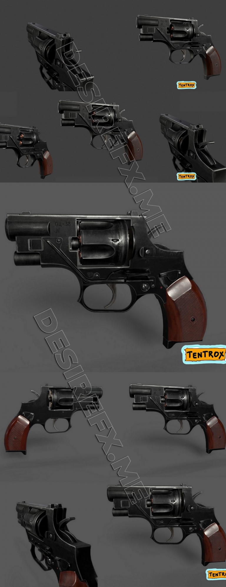 Desire FX 3d models | OTS 38 Revolver