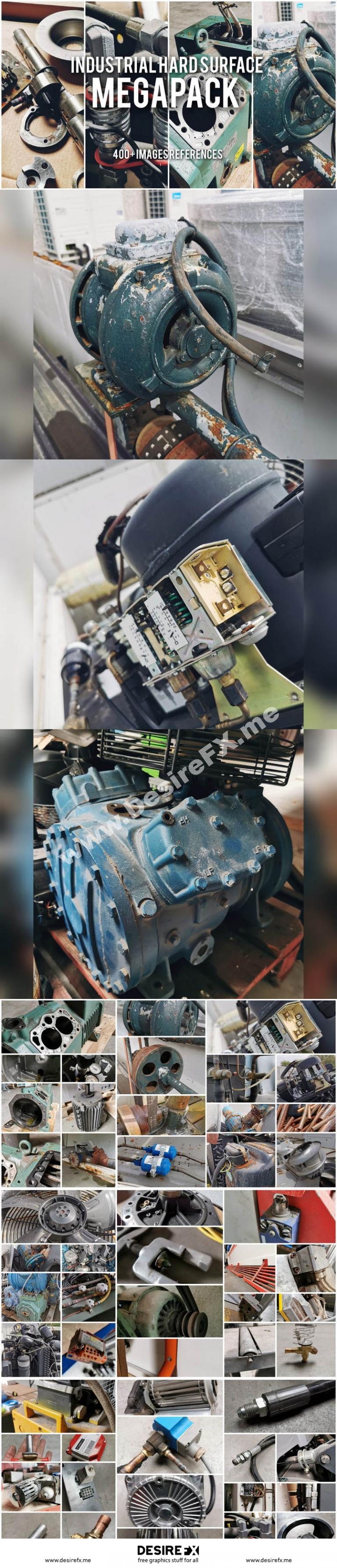 Desire FX 3d models | Industrial Hard Surface Megapack References