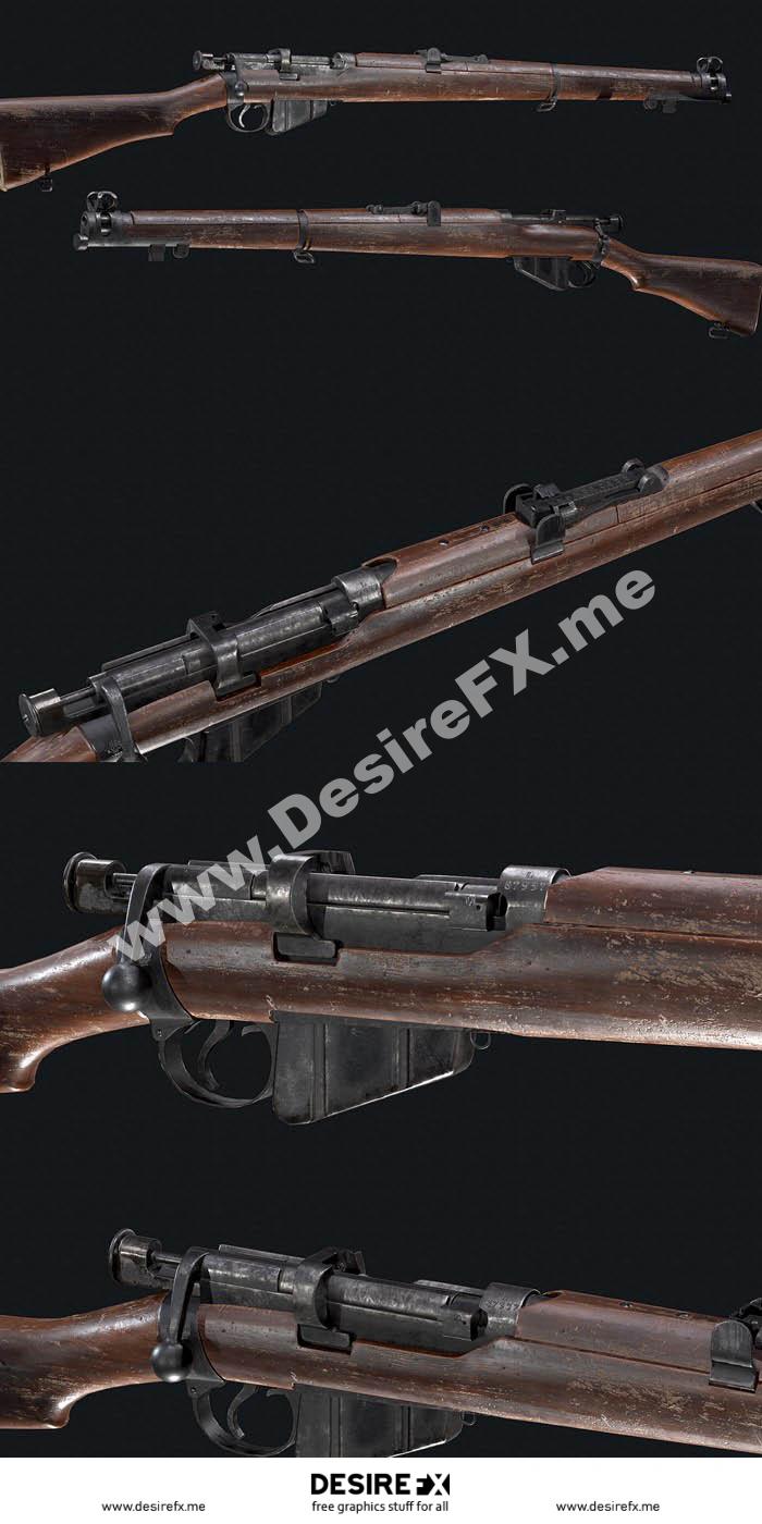 Desire FX 3d models | Lee–Enfield SMLE MK3
