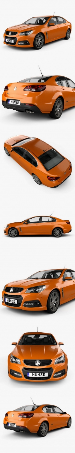 Desire FX 3d models | Holden VF Commodore Calais V SSV with HQ interior ...