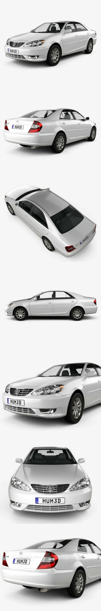 Desire FX 3d models | Toyota Camry (XV30) 2004 3D model