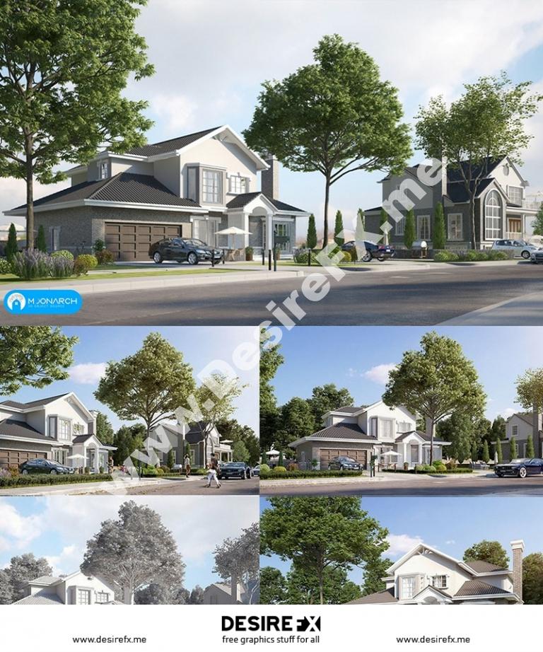Desire FX 3d models | Exterior beautiful house