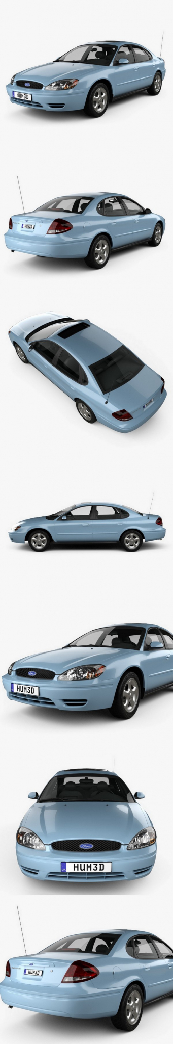 Desire FX 3d models | Ford Taurus 2000 3D model