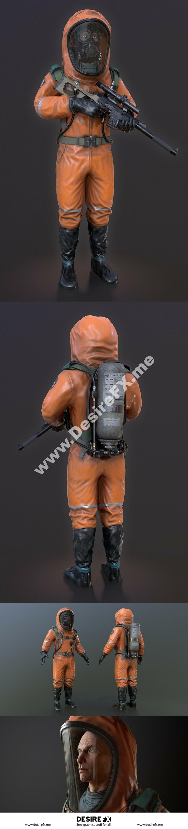 Desire FX 3d models | HAZMAT SUIT 3D model