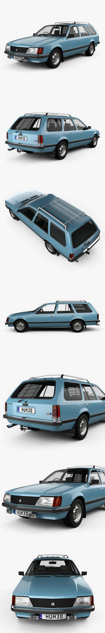 Desire FX 3d models | Holden Commodore Wagon 1981 3D model