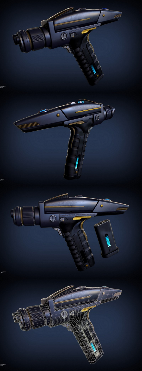Desire FX 3d models | Phaser Type II – Star Trek Discovery