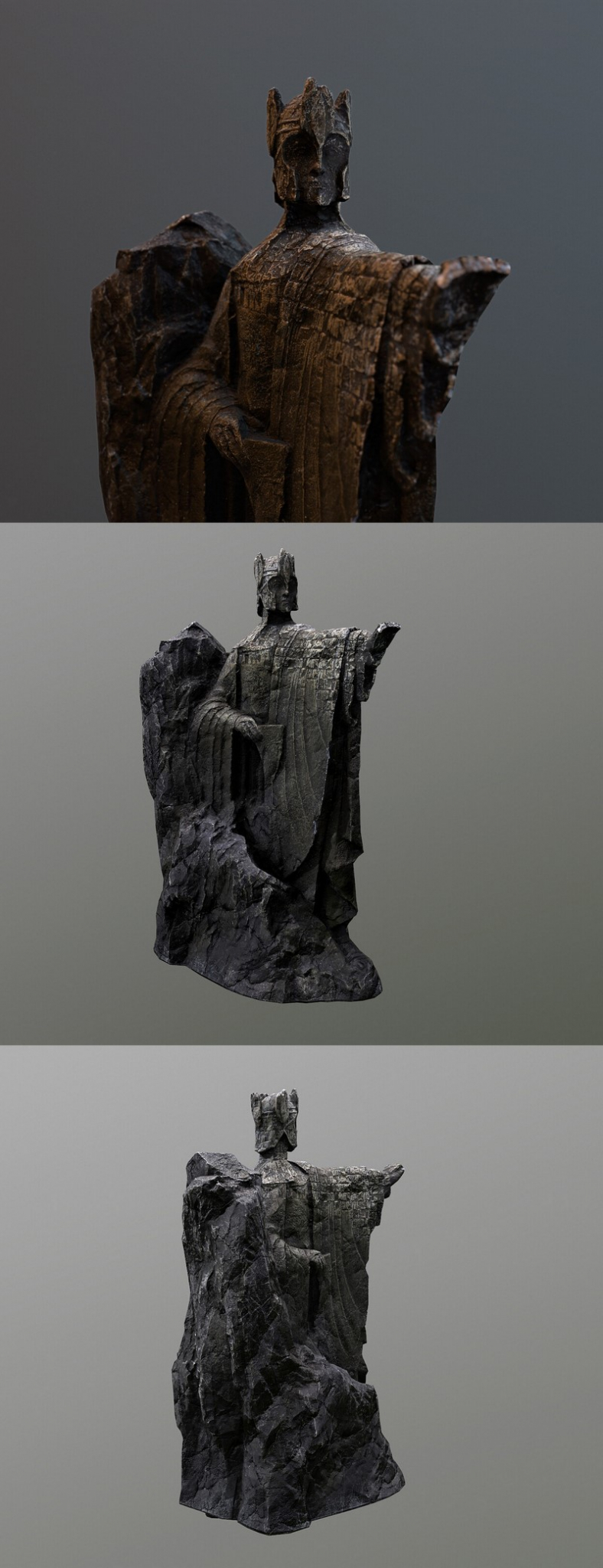 Desire FX 3d models | The Argonath Statue Photoscan