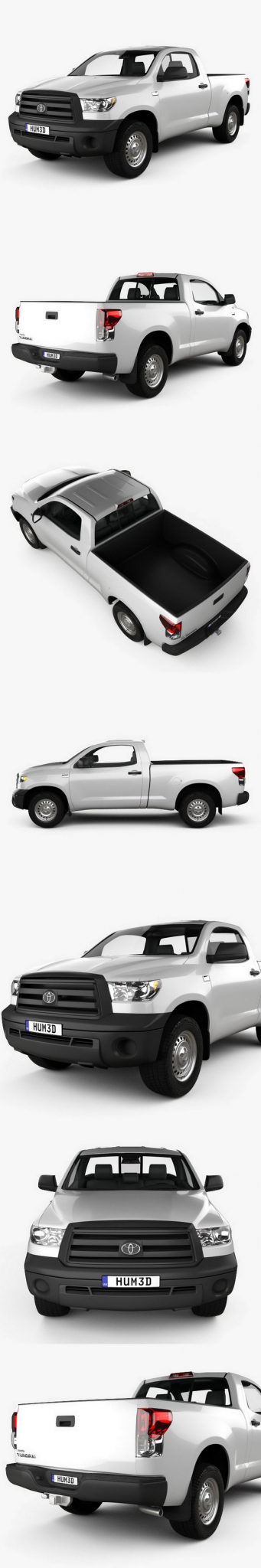 Desire FX 3d models | Toyota Tundra Regular Cab 2011 3D model