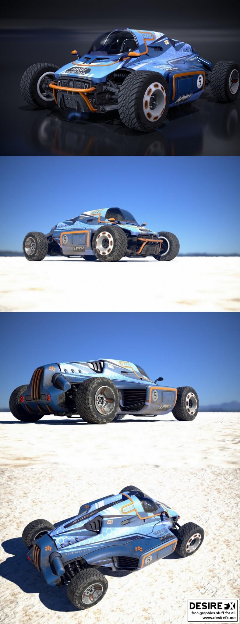 Desire FX 3d models | Racing car concept