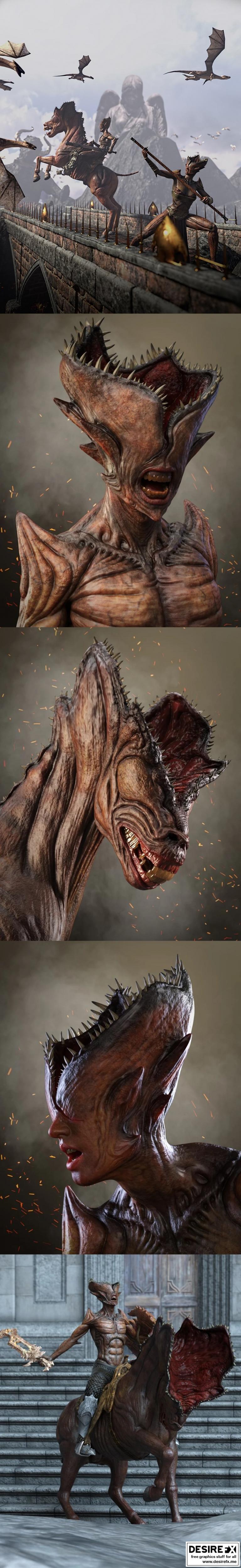 Desire FX 3d models | Creatures of the Abyss Bundle