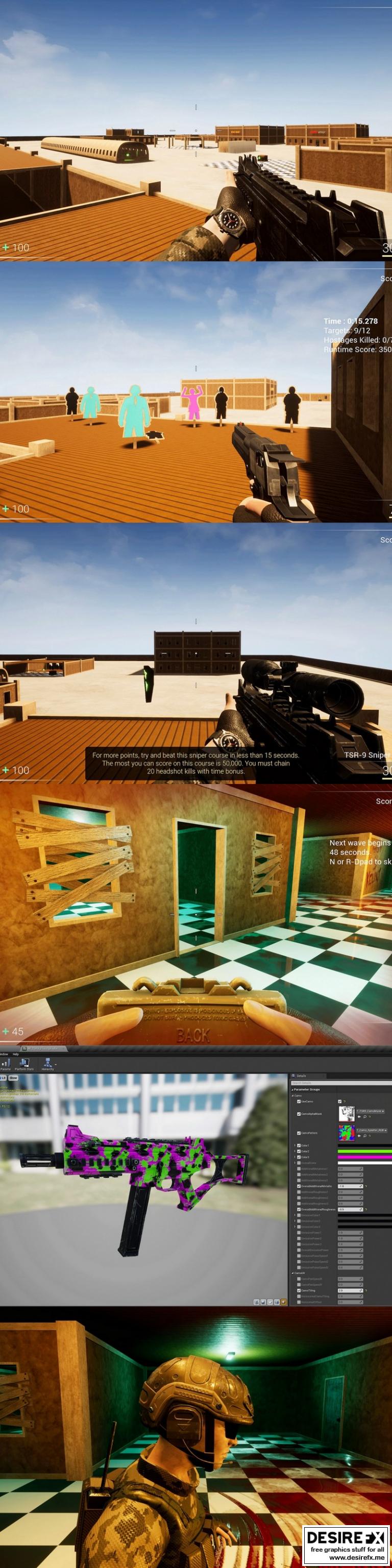 Desire FX 3d models | First Person Shooter Kit