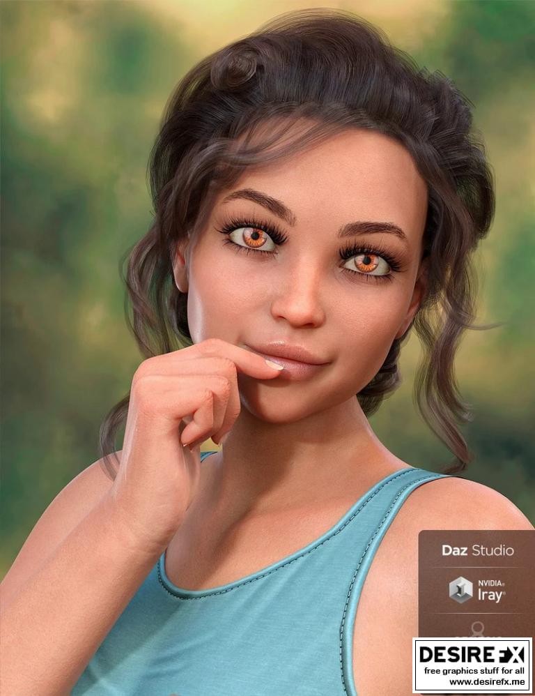 Desire FX 3d models | Alia for Genesis 8 Female