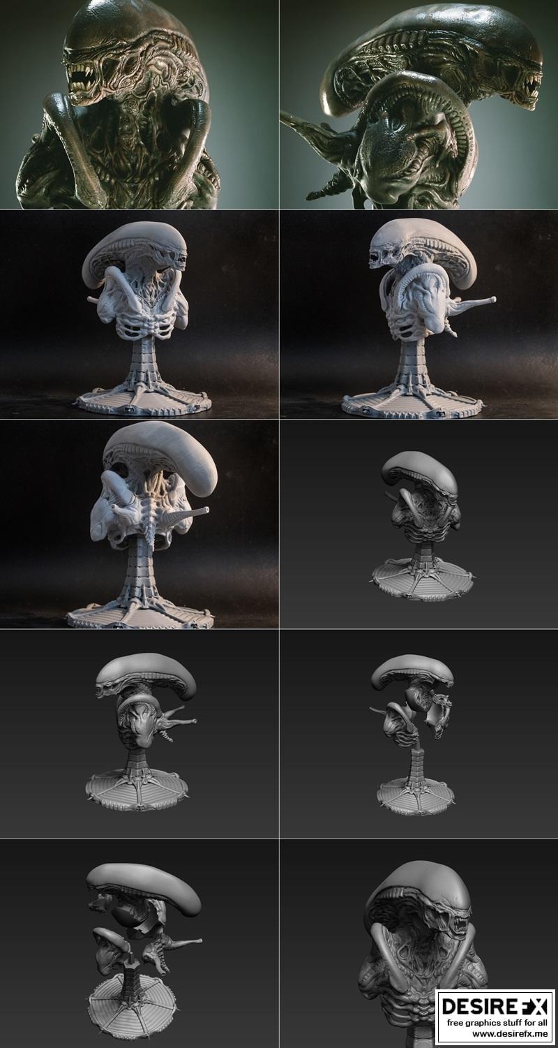Desire FX 3d models | Alien – 3D Print Model