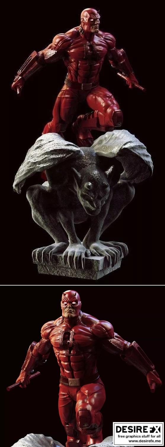 Desire FX 3d models | DareDevil – Marvel comics – 3D Print Model