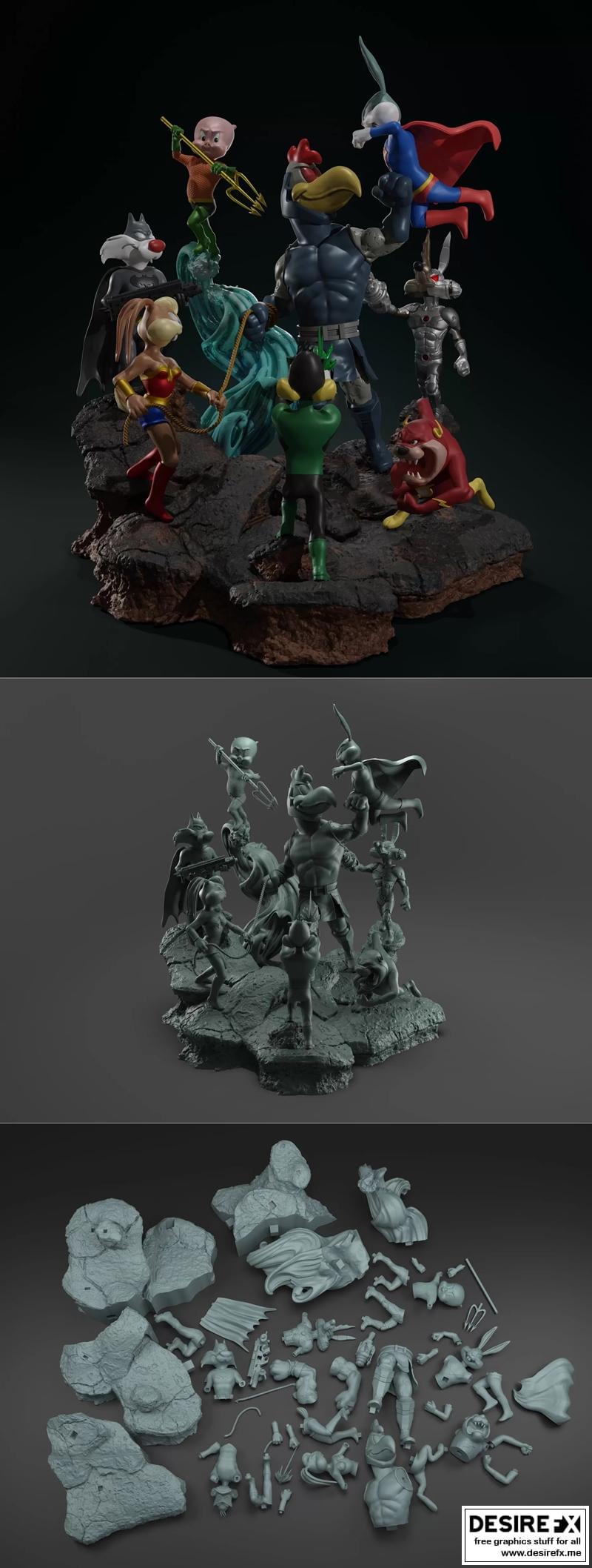 Desire FX 3d models | Looney DC – 3D Print Model