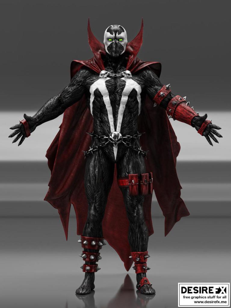 Desire FX 3d models | Spawn – Mortal Kombat 11 – 3D Model