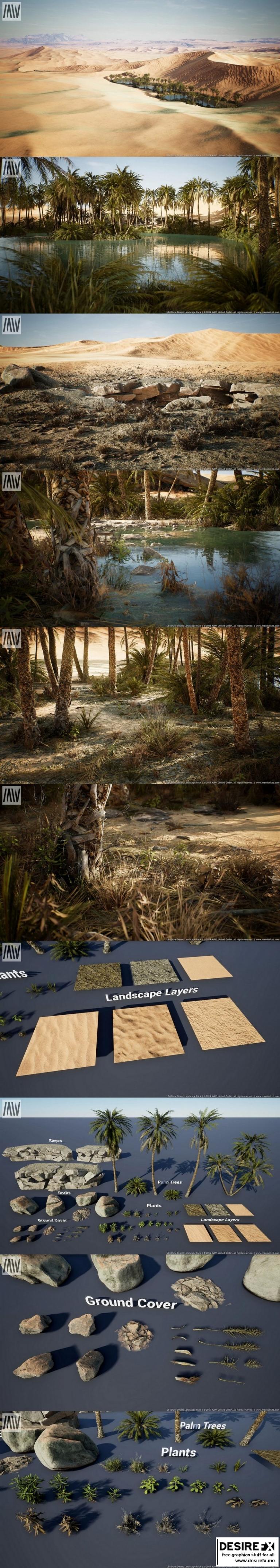 Desire FX 3d models | Unreal Engine – Dune Desert Landscape