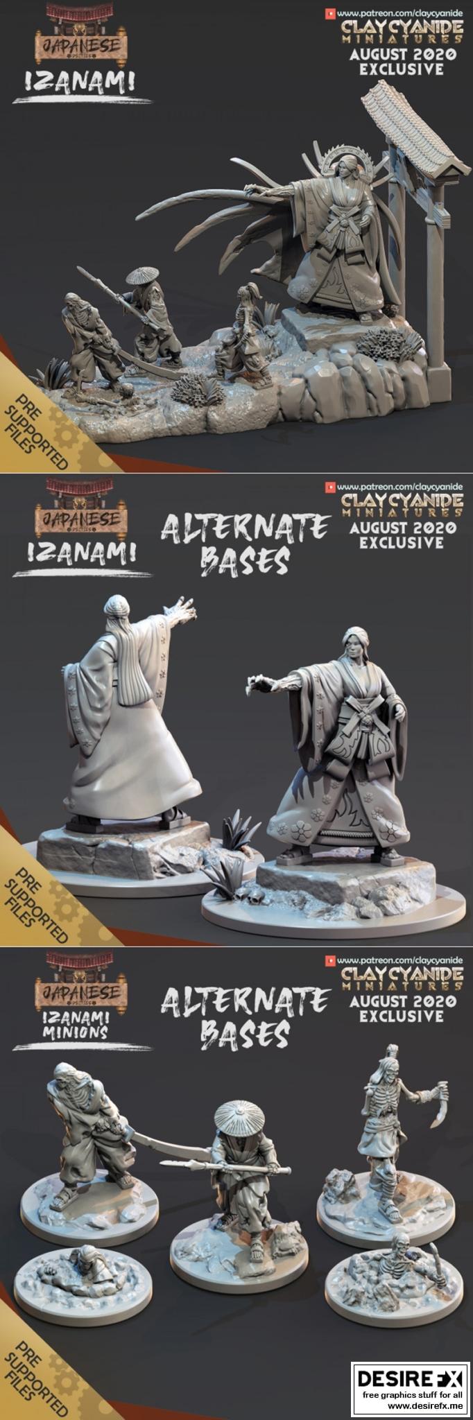 Desire FX 3d models | Izanami – 3D Print Model