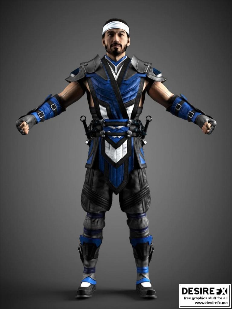 Desire FX 3d models | Sub Zero – Mortal Kombat 11 – 3D Model