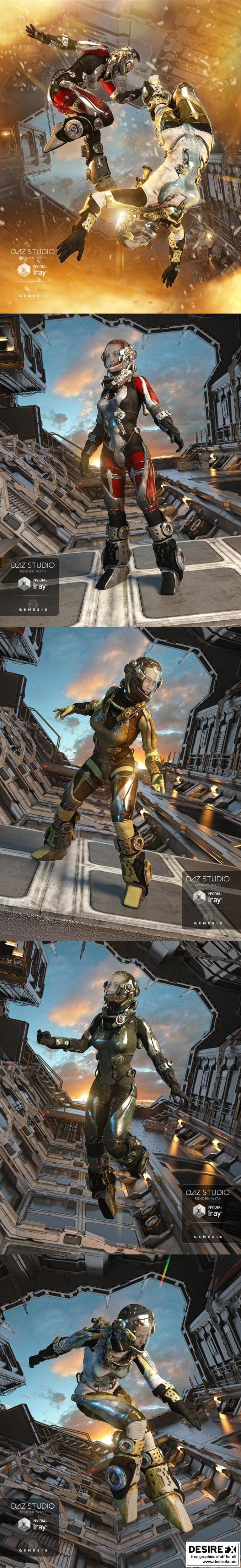 Desire FX 3d models | EXO Suit Textures