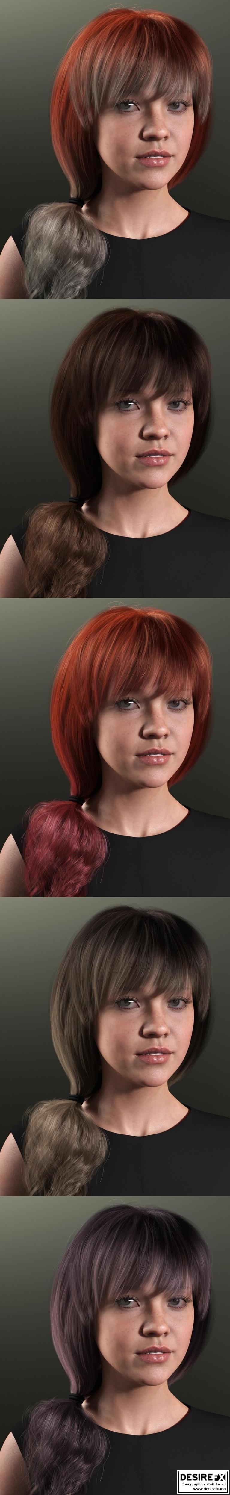 Desire FX 3d models | 2021-05 Hair Texture Expansion