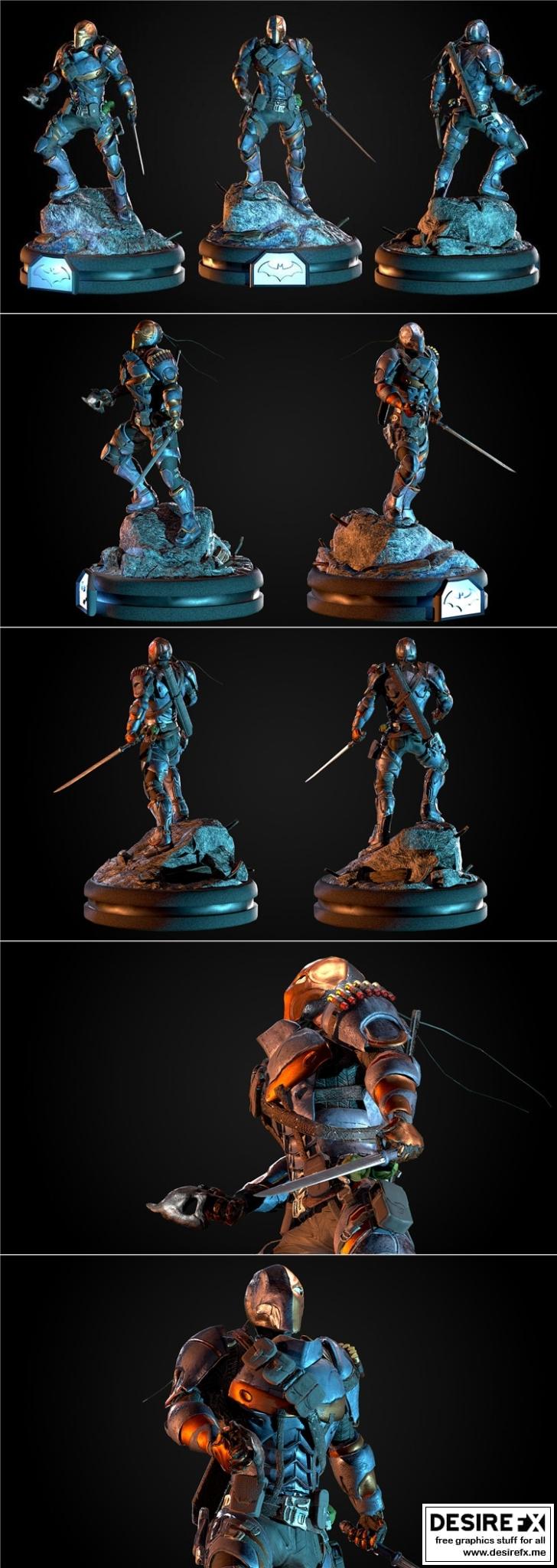 Desire FX 3d models | Deathstroke – 3D Print Model