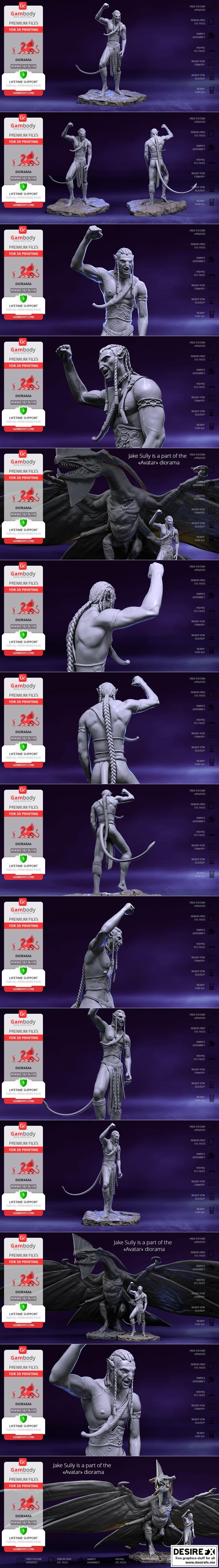 Desire FX 3d models | Jake Sully – 3D Print Model