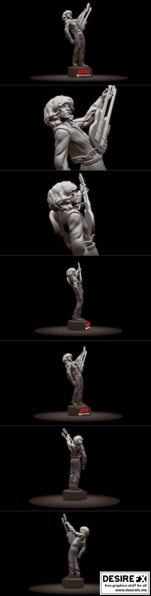 Desire FX 3d models | Jimmy Page – 3D Print Model