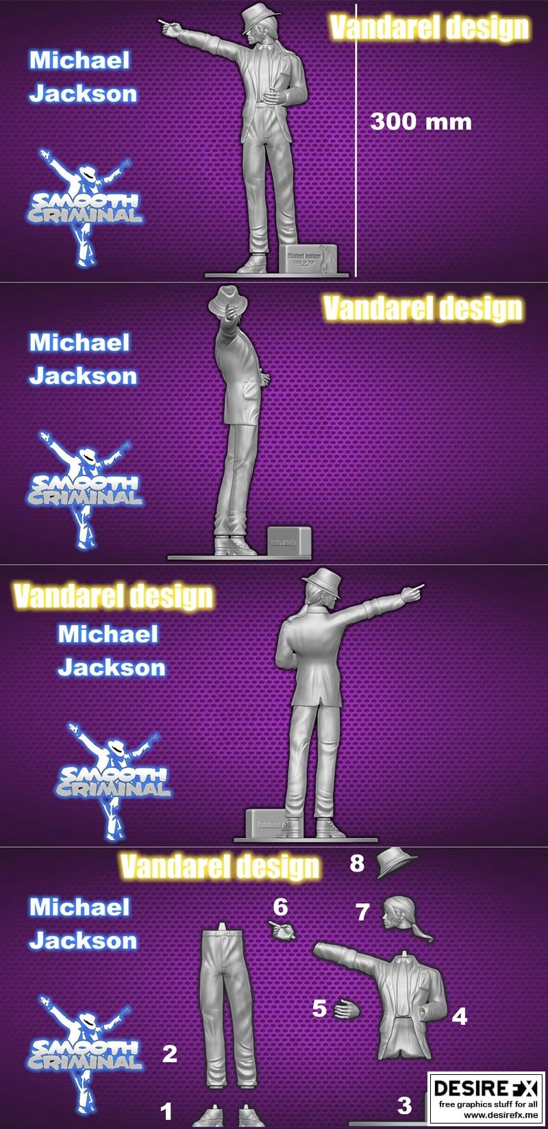 Desire FX 3d models | Michael Jackson Smooth Criminal – 3D Print Model