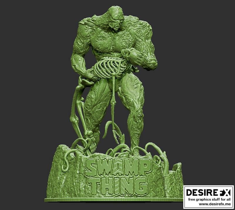 Desire FX 3d models | Swamp Thing – 3D Print Model