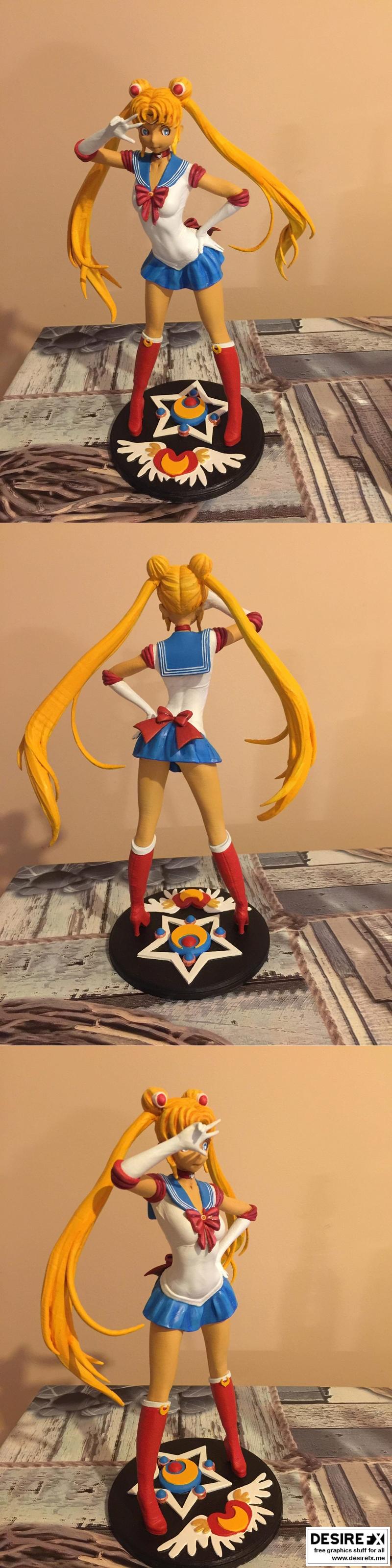 Desire FX 3d models | Sailor Moon Stand Serena – 3D Print Model