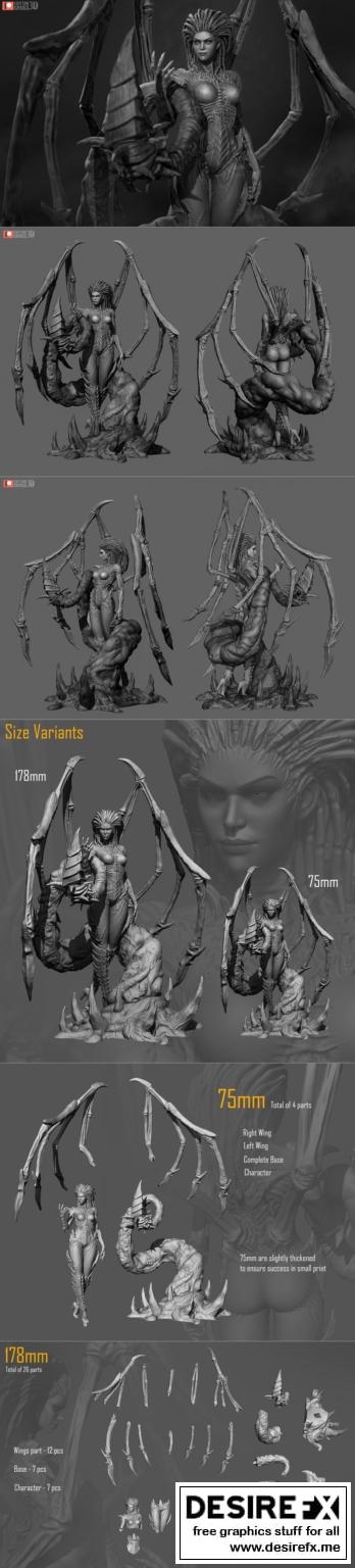Desire FX 3d models | Sarah Kerrigan – 3D Print Model