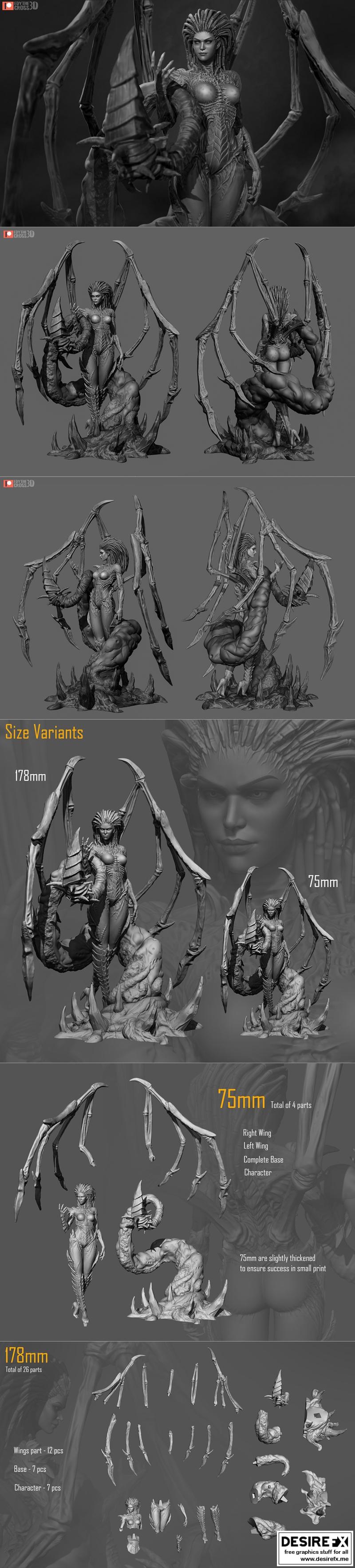 Desire FX 3d models | Sarah Kerrigan – 3D Print Model