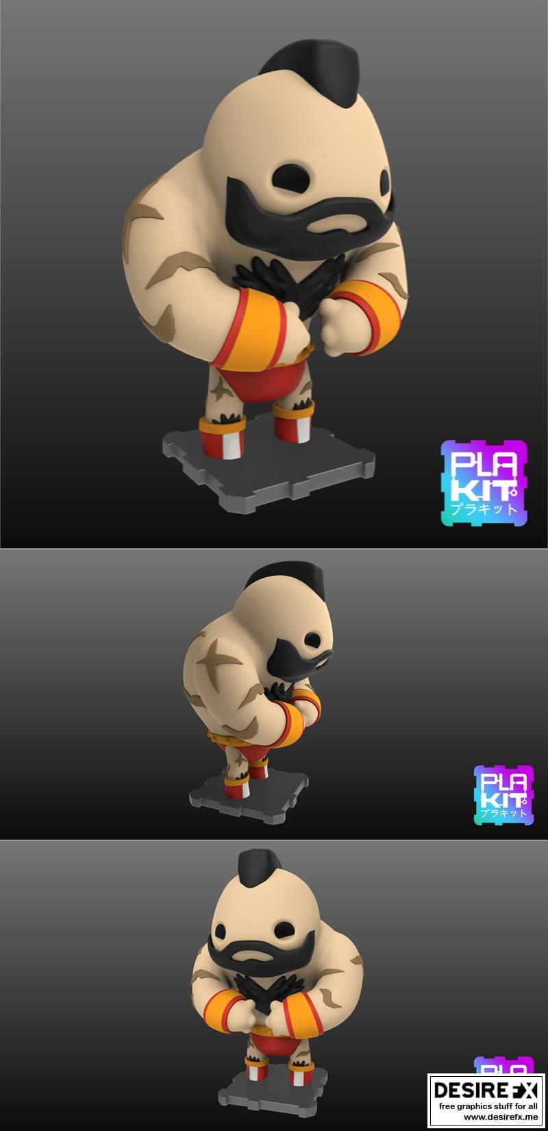 Desire FX 3d models | Street Fighter Zangief – 3D Print Model