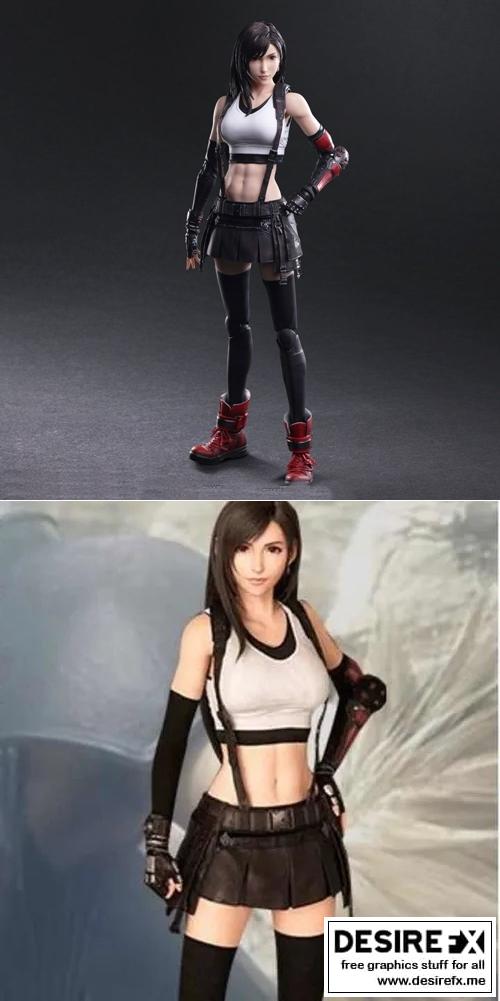 Desire FX 3d models | Tifa Final Fantasy – 3D Print Model